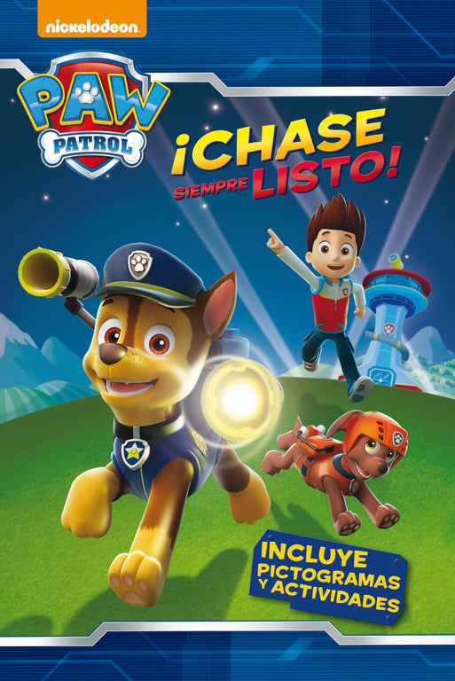 ¡Chase siempre listo! (Paw Patrol | Patrulla Canina. Pictogramas) – Comixstore.net