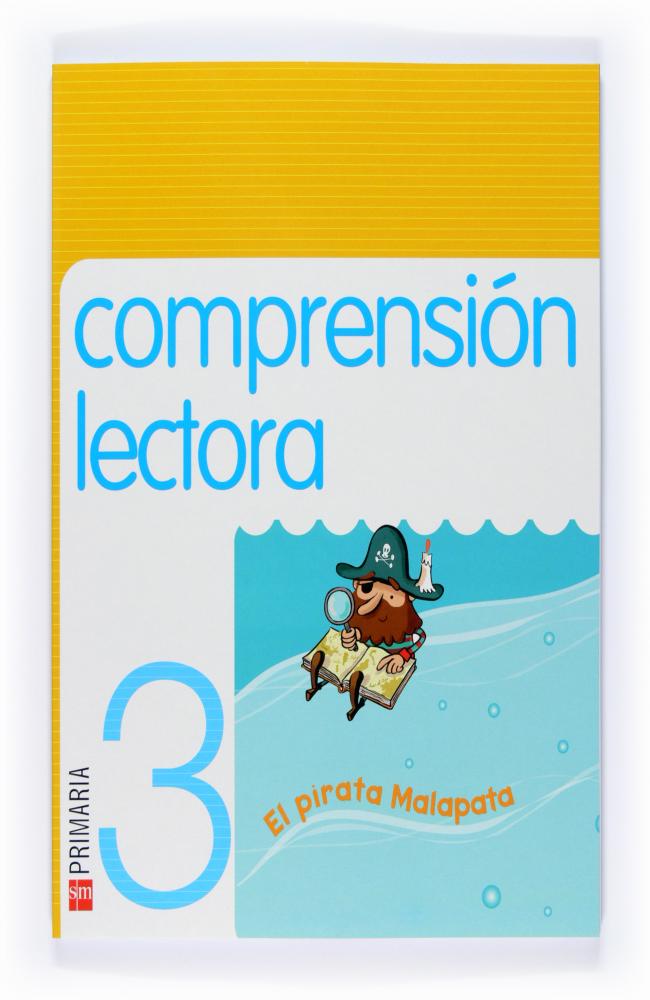 Comprensión lectora: El pirata Malapata. 3 Primaria – Comixstore.net