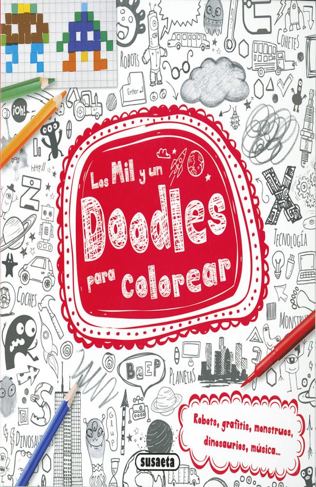 Los mil y un doodles para colorear – Comixstore.net
